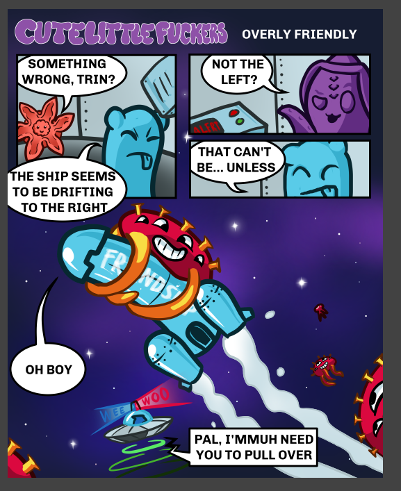 Overly Friendly – CLF